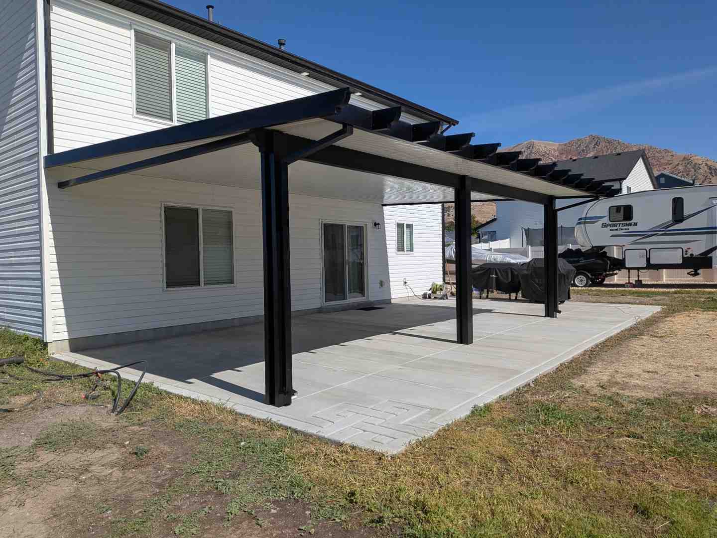 The Lowdown on Flat Awnings: Style Meets Functionality - Awnings ...